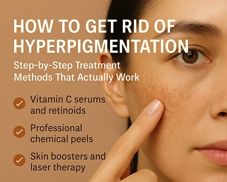 How to Get Rid of Hyperpigmentation: Step-by-Step Treatment Methods ...